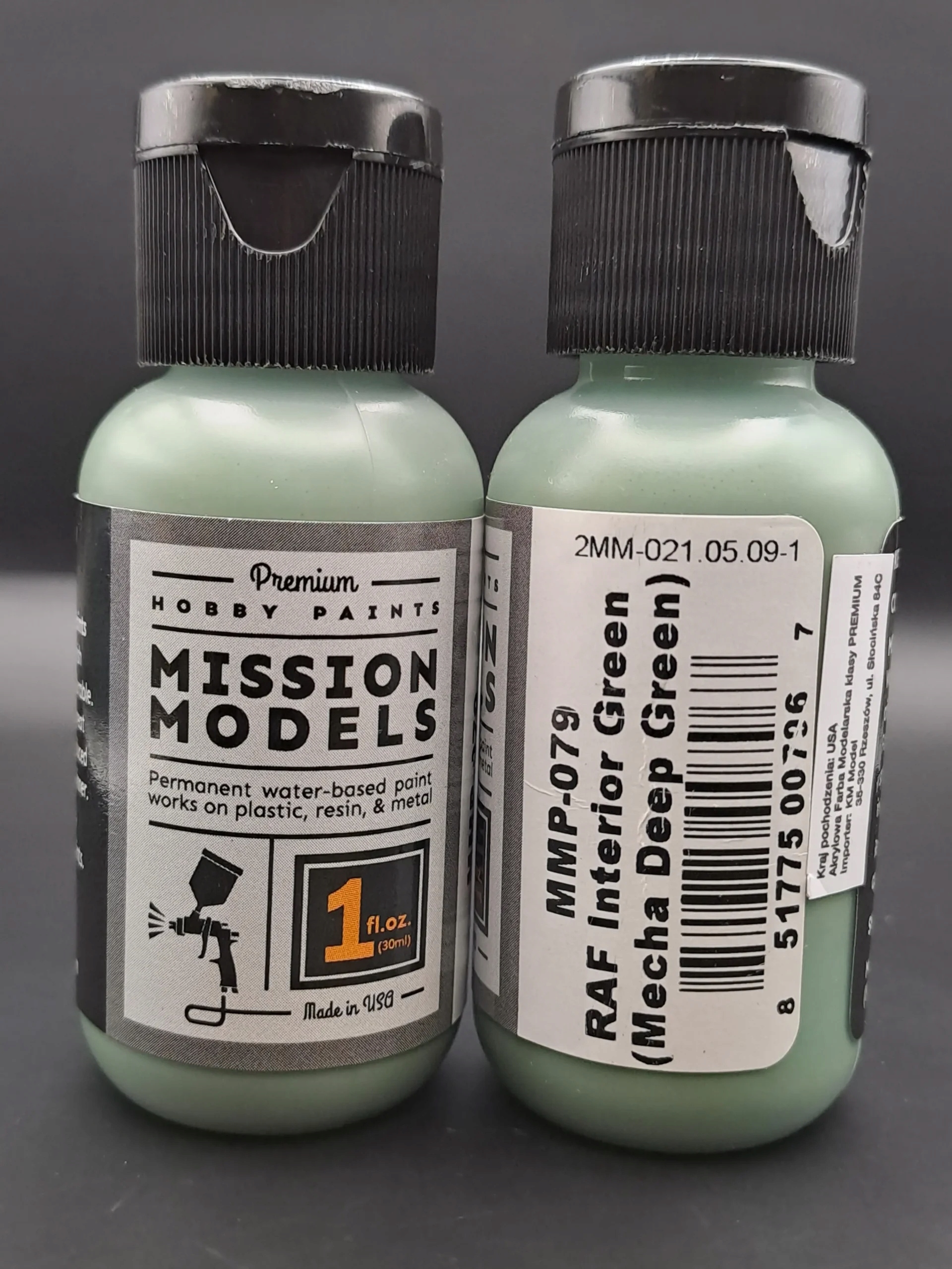 Belső zöld (Mecha mélyzöld) - Mission Models MMP-079, (851775007967 ...