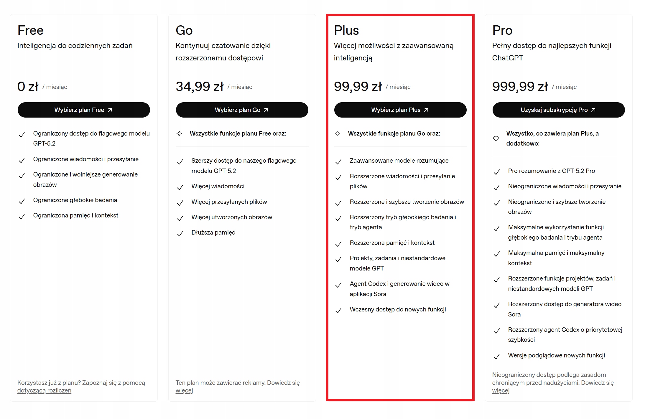 Chatgpt 5 2 - Niska cena na Allegro