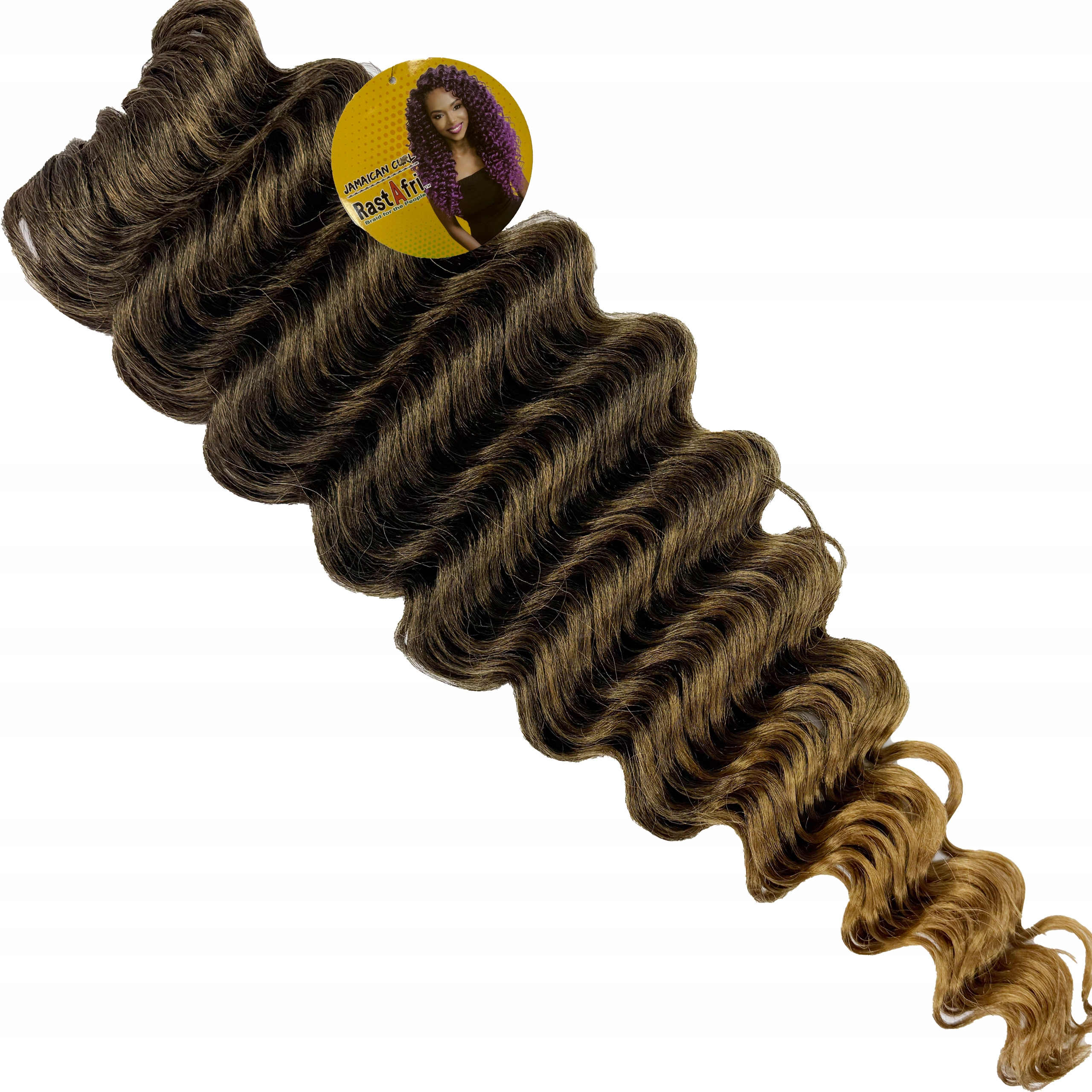 Rastafri Afroloki Syntetyczne Włosy Loki Do Wplotu Jamaican 1B/27 ...