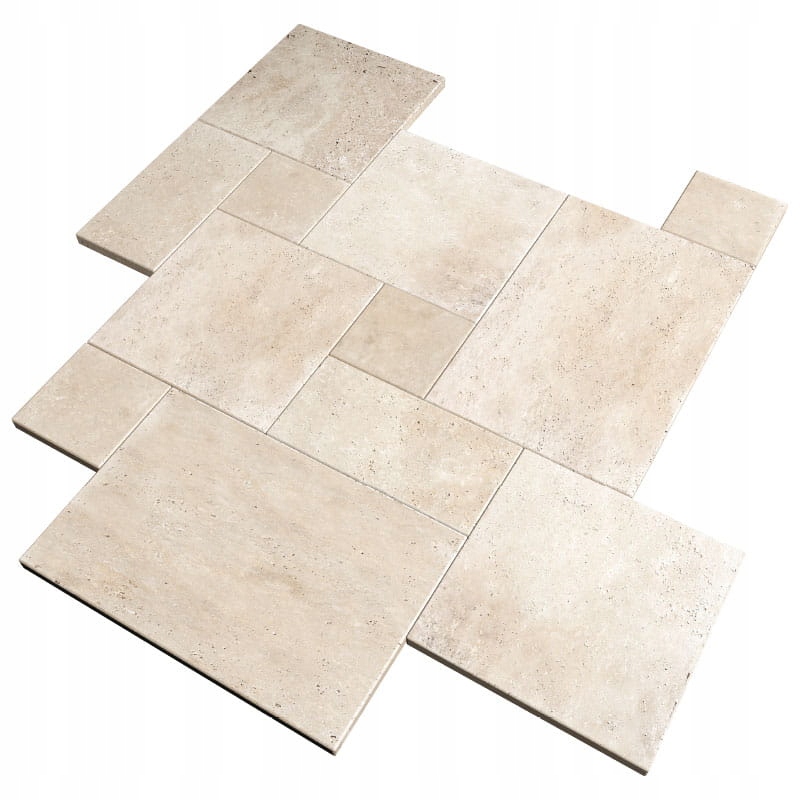 Trawertyn CLASSIC komplet rzymski bębnowany 3 cm • Cena, Opinie ...