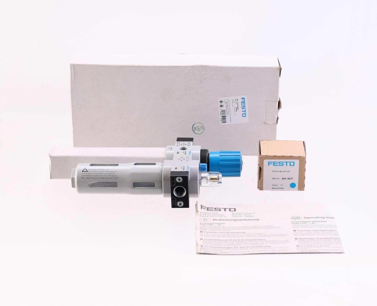 FESTO 159605 LFR-D-MINI + LOE-D-MINI ! NEW ! (159605) • Cena, Opinie ...