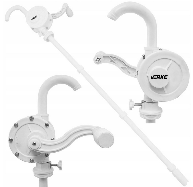 POMPA POMPKA RĘCZNA ADBLUE CHEMIA KORBĘ ROTACYJNA 12733225429 - Allegro.pl