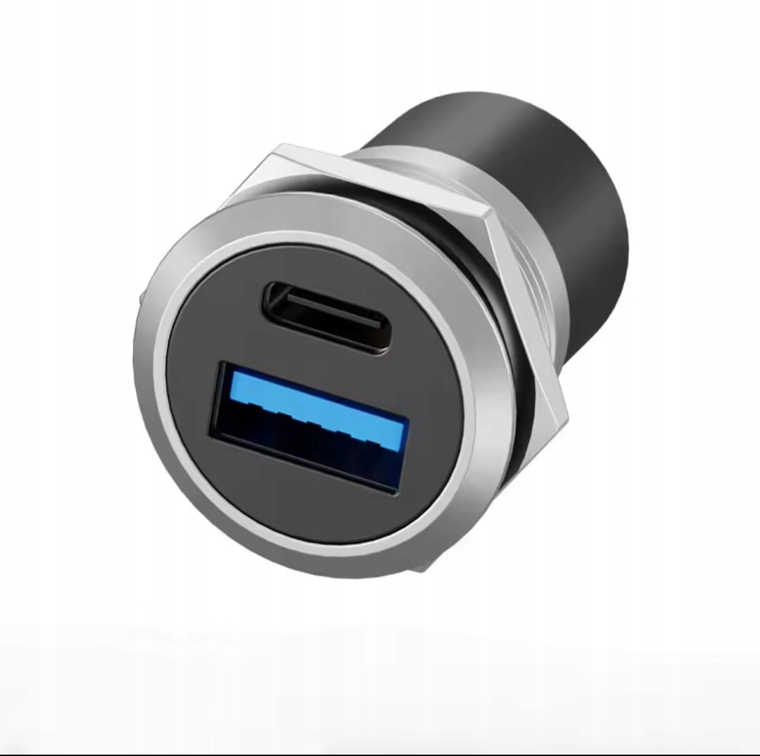 USB 3.0 csatlakozó aljzat - USB Type-C panelbe építhető, • Ár ...