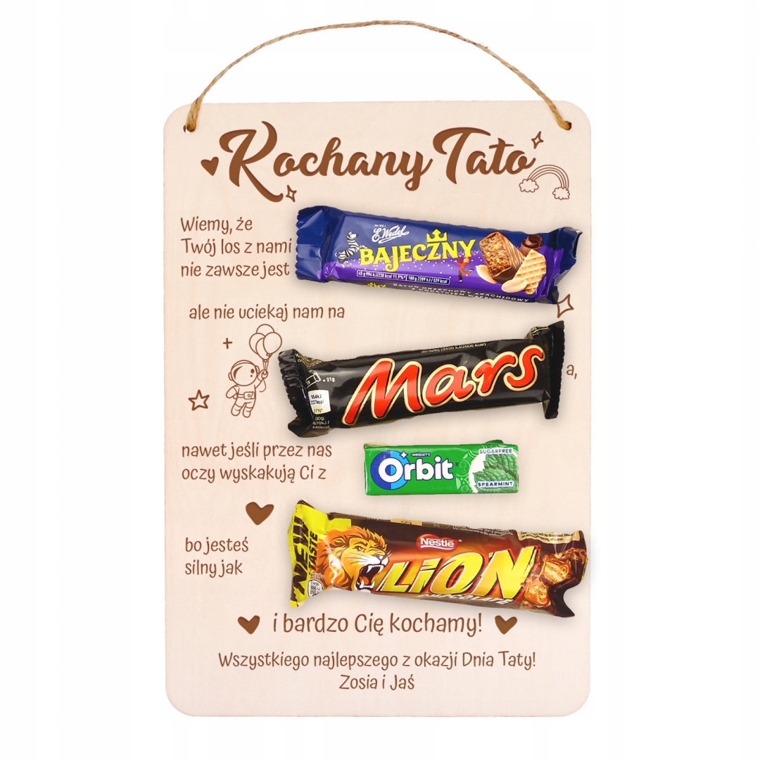 Tabliczka dla taty - Niska cena na Allegro.pl