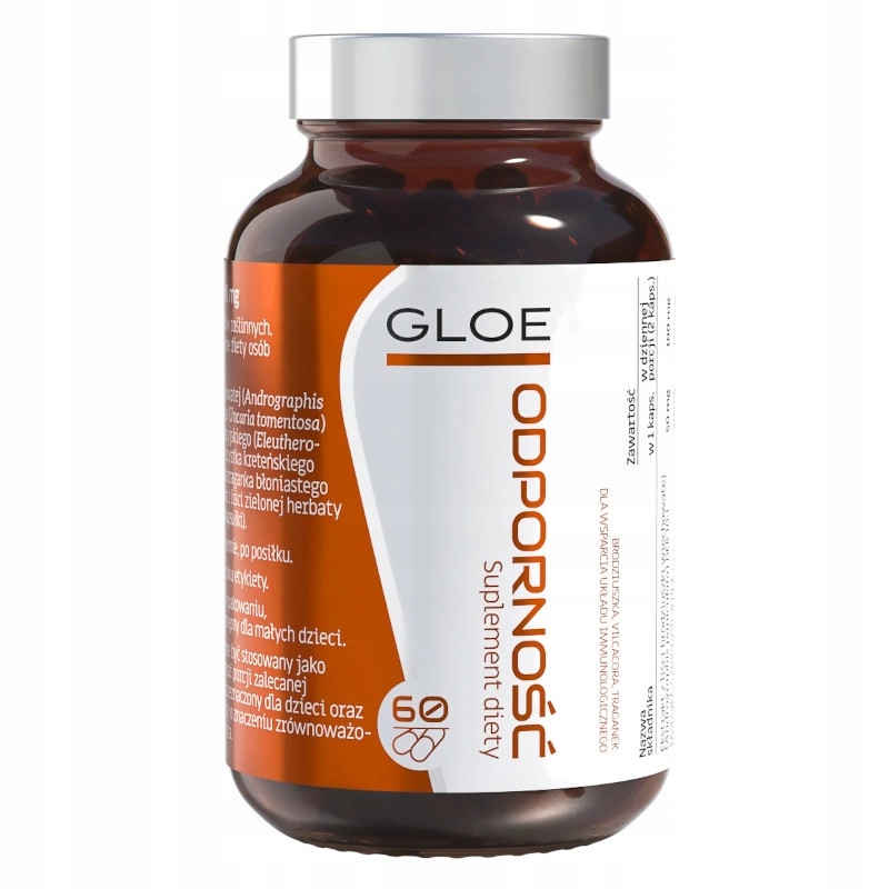 ODPORNOŚĆ brodziuszka czystek vilcacora 60kaps. Gloe • Cena, Opinie - Allegro