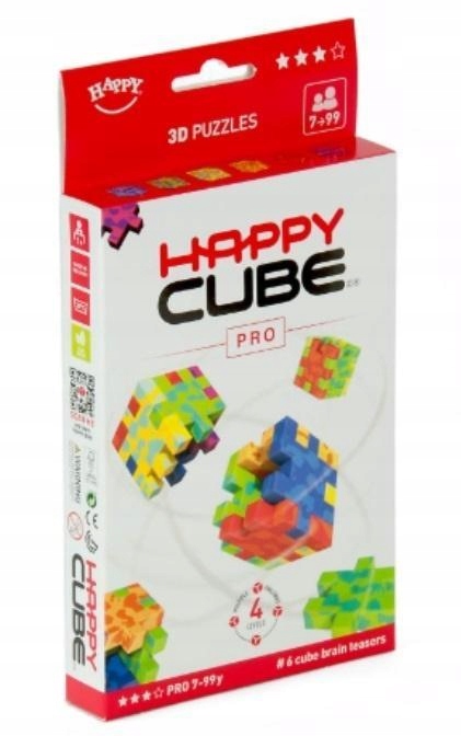 3D puzzle SmartGames Happy Cube 6 Color Pack Pro - Allegro