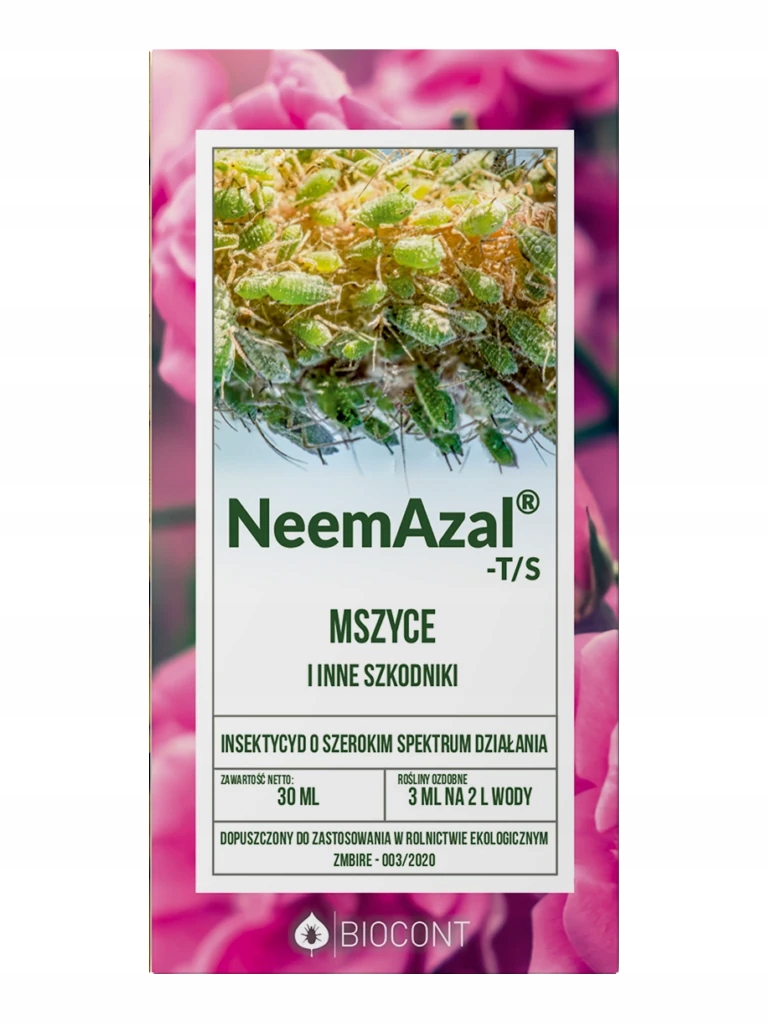 NeemAzal T/S 30 ml na mszyce i inne szkodniki - BIOCONT (5903672428064) • Cena, Opinie • Środki ...