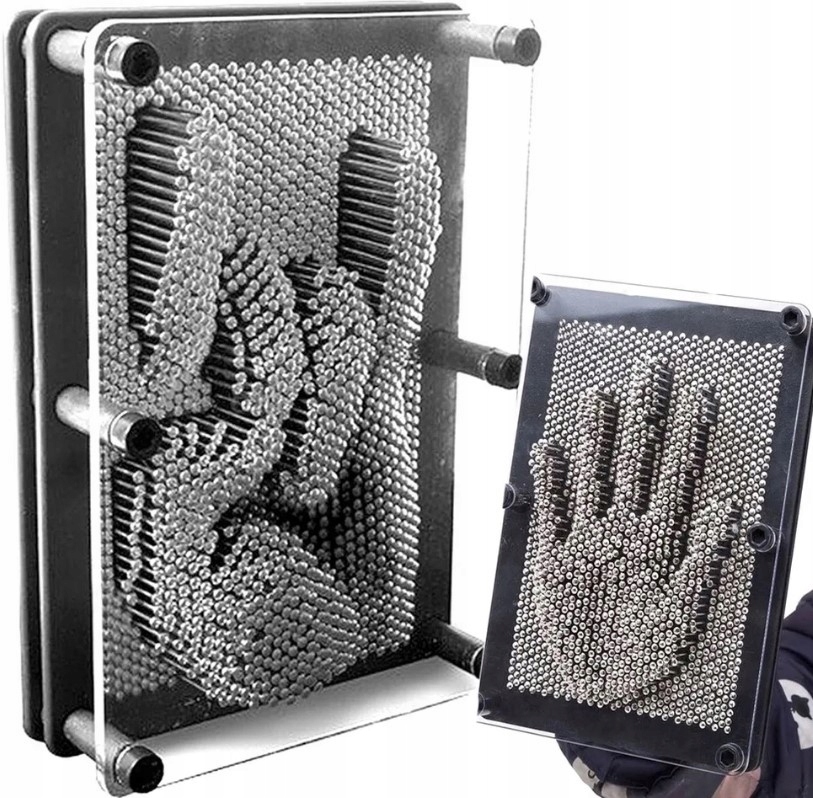 TABLICA SZPILKOWA PIN ART 3D DUŻA PINART METAL XXL • Cena, Opinie - Allegro