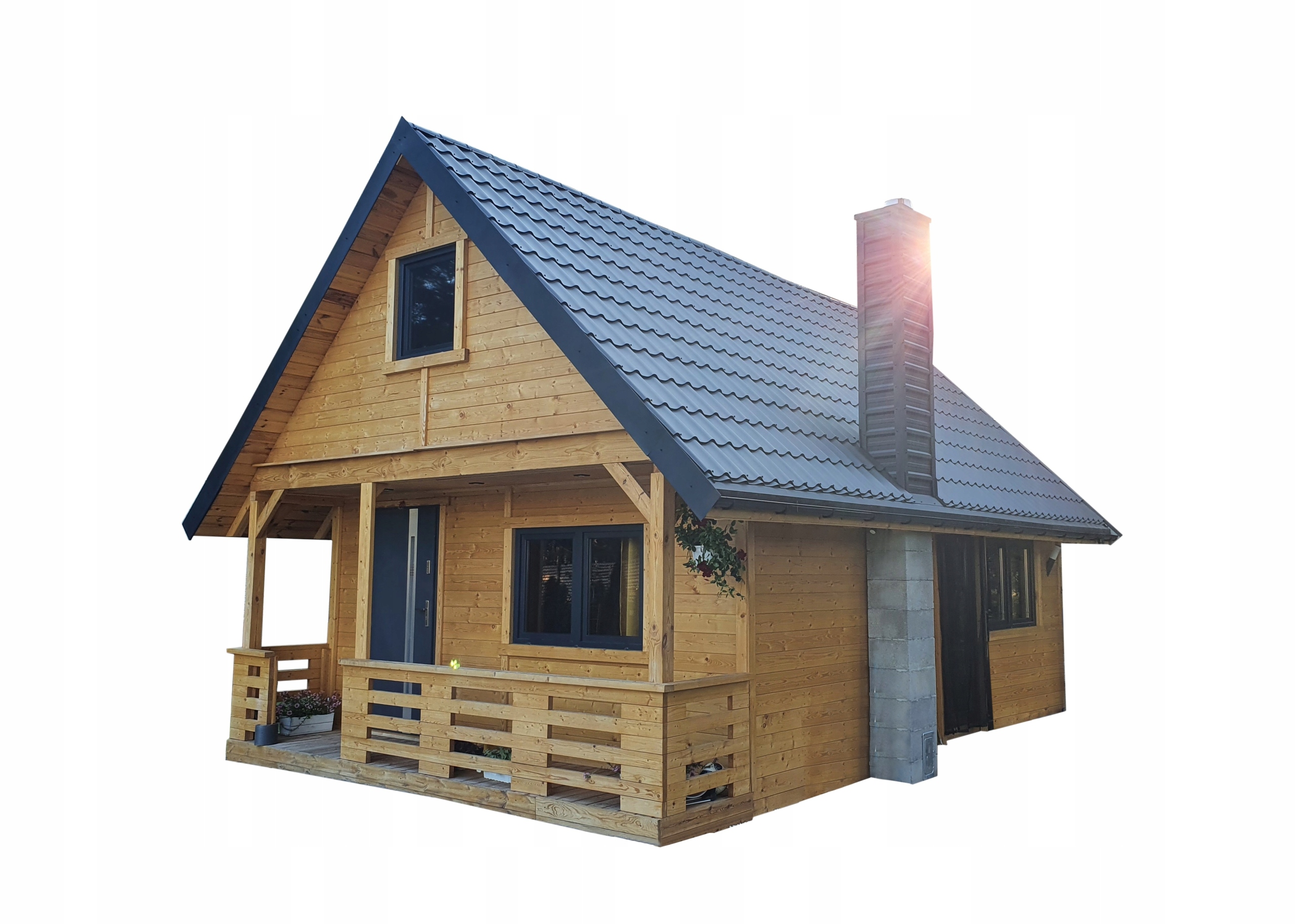 Dom Drewniany Całoroczny - Niska cena na Allegro.pl