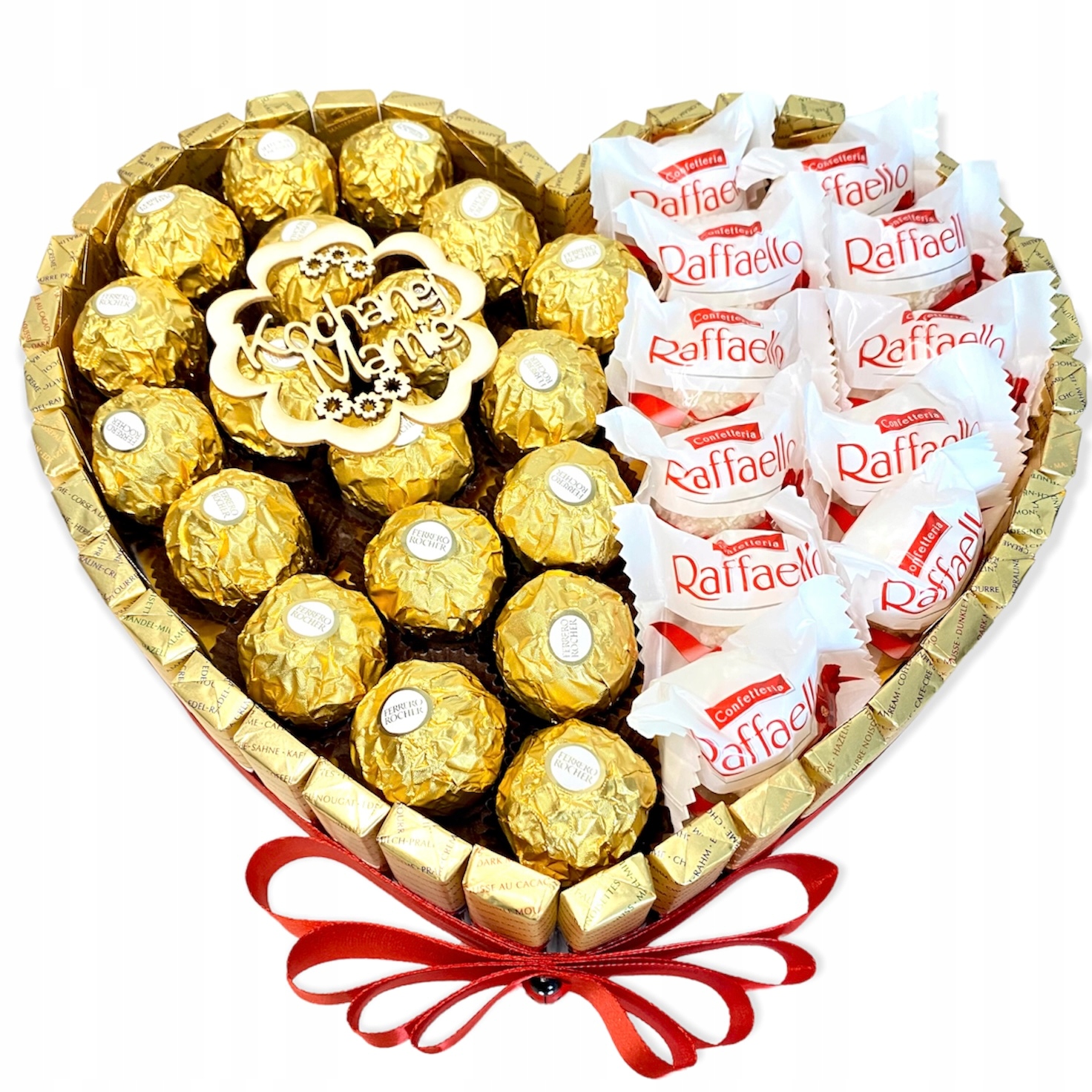 Tort Merci Ferrero Raffaello Prezent na Dzień Mamy • Cena, Opinie - Allegro