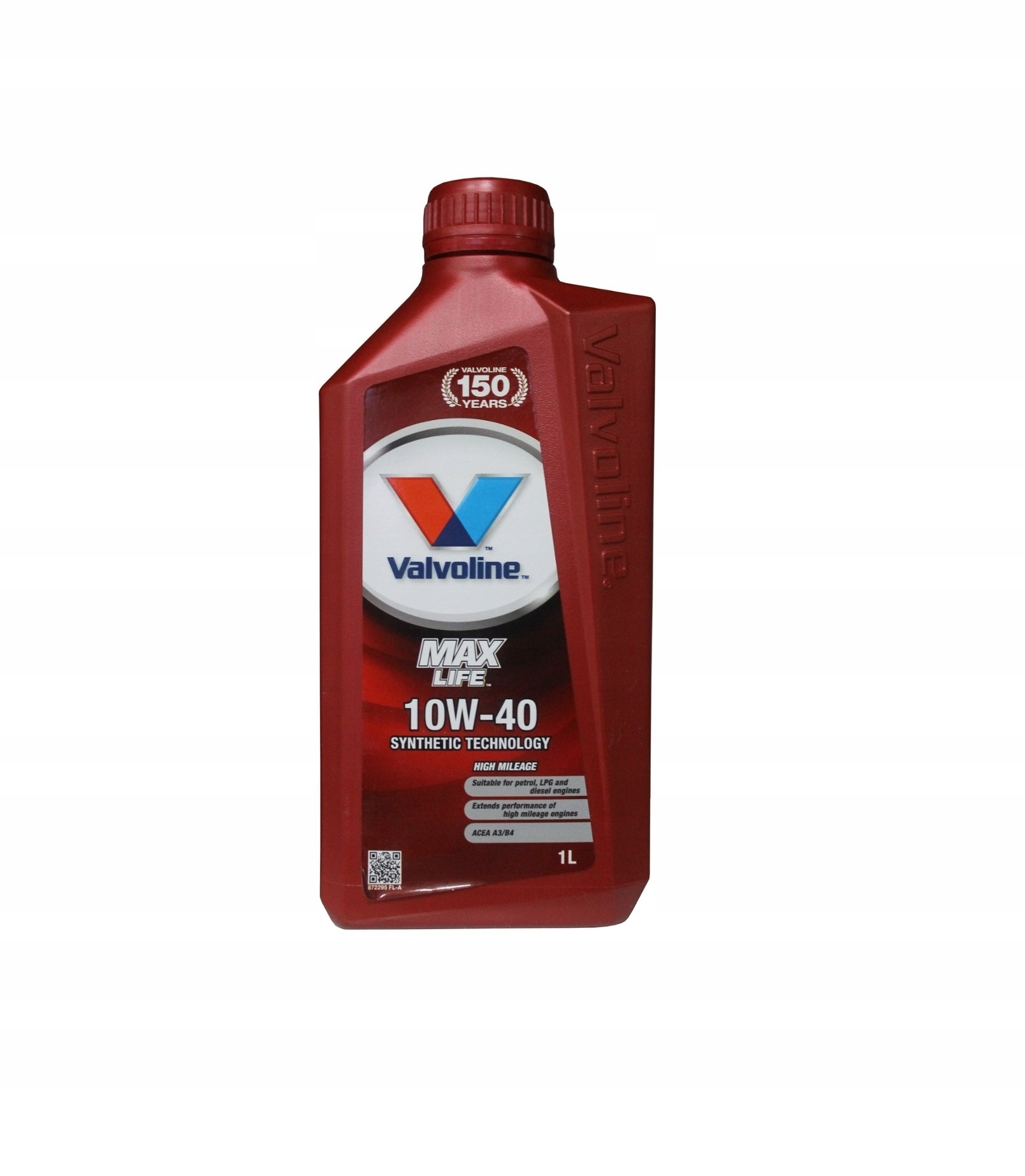 VALVOLINE MAXLIFE 10W40 1L 10W-40 872295 za 26,42 zł z Kraków - Allegro ...