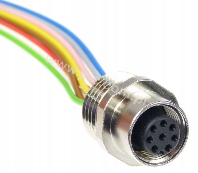 Złącze M12 8 Pin - Niska cena na Allegro.pl