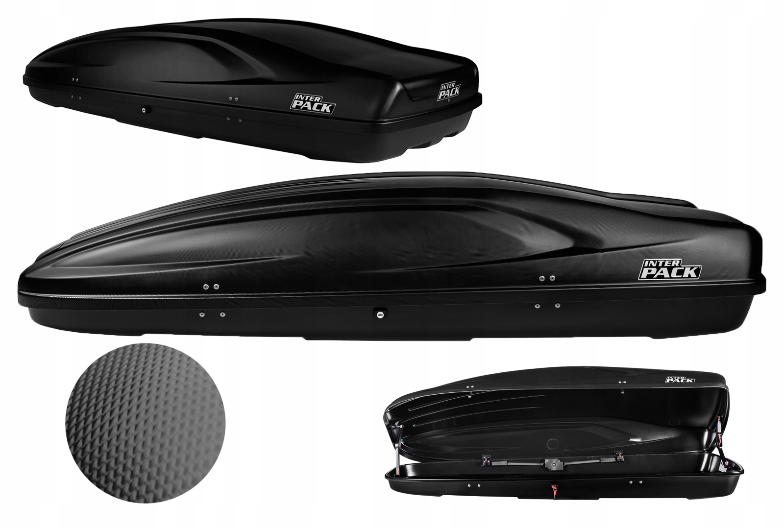 Inter Pack - Boxy dachowe i kufry - Bagażniki - Allegro.pl