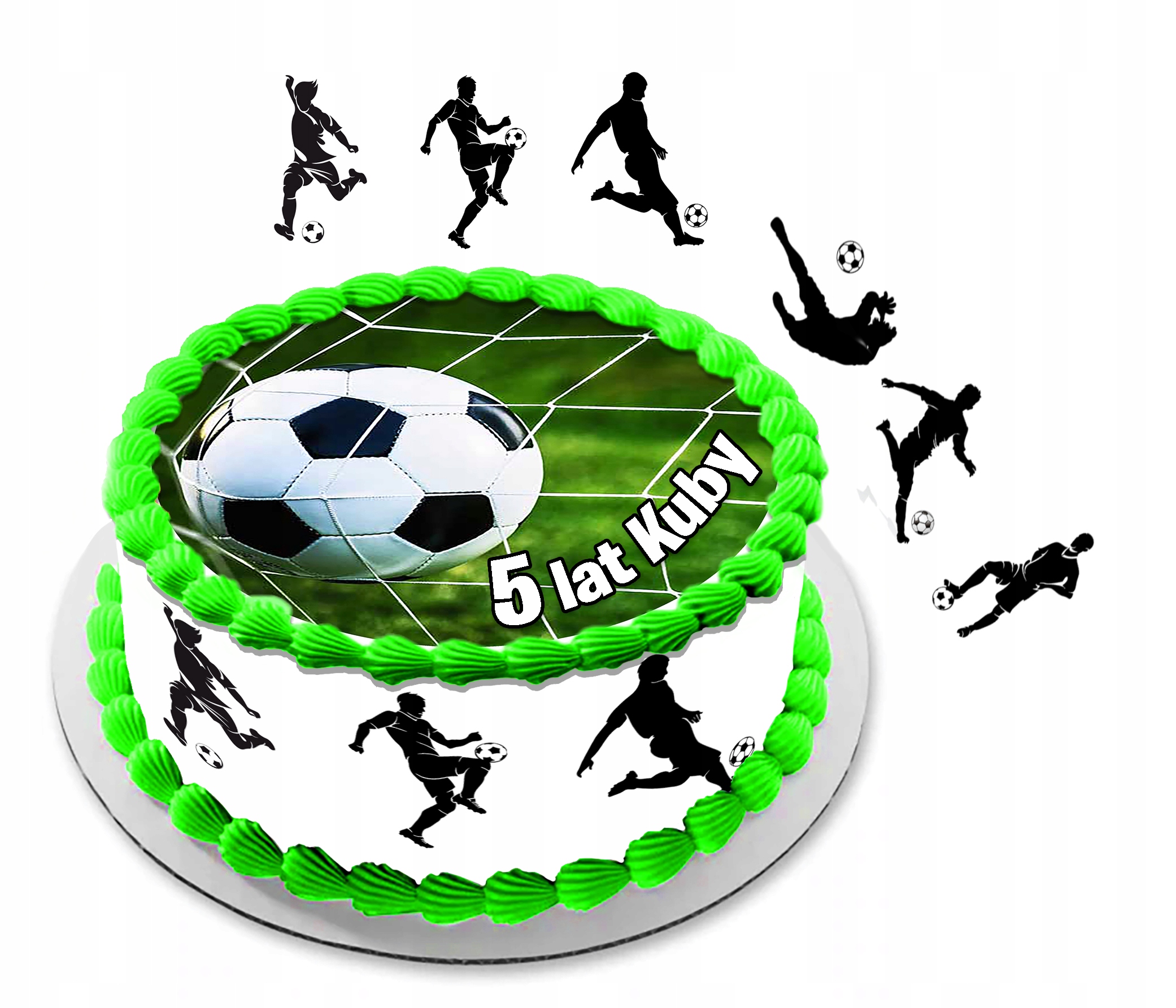 Opłatek na Tort z Piłkarzami - Niska cena na Allegro.pl