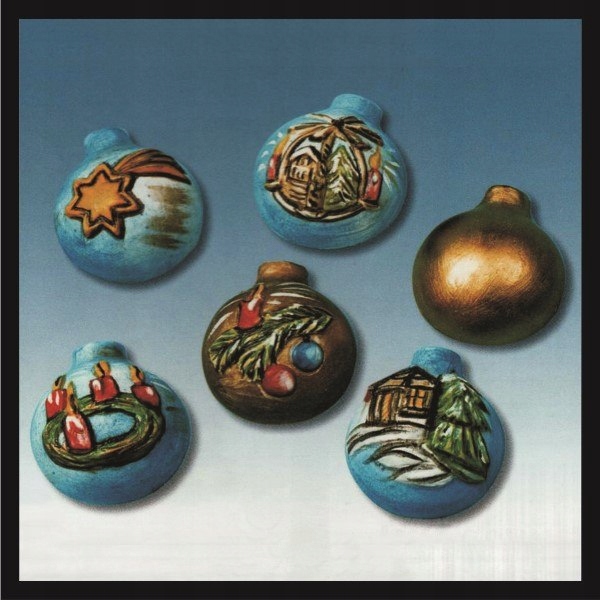 BOMBKI 3D OZDOBY CHOINKOWE FORMA DO ODLEWÓW GIPS (4036159200332) • Cena ...