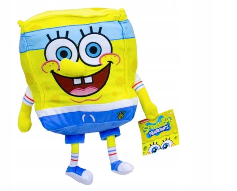 SpongeBob - Maskotka SpongeBob Sportowy 30 cm- 9365 9637 (5056356789637 ...