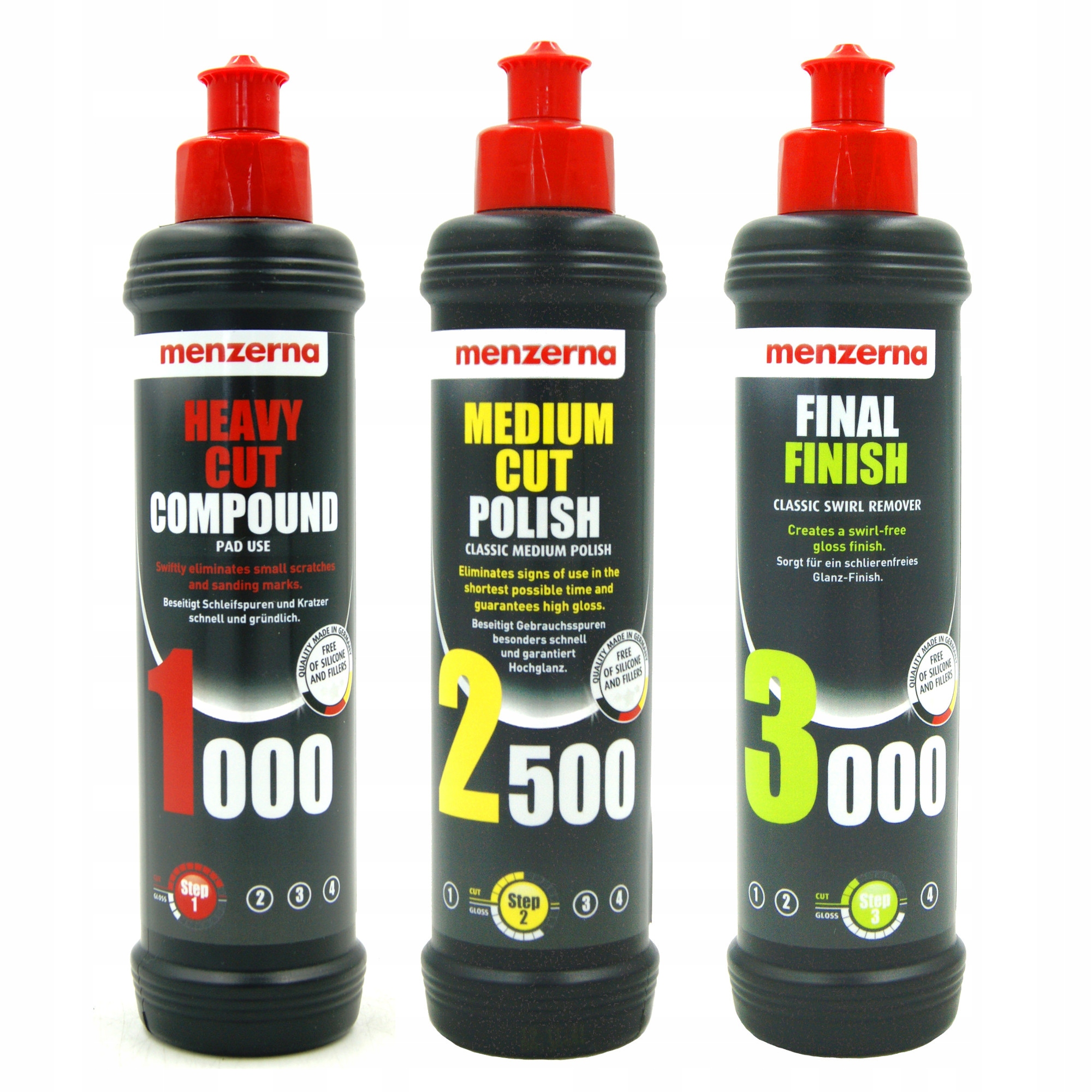 ZESTAW PAST POLERSKICH MENZERNA 1000 2500 3000 4260063010835 za 119 ...