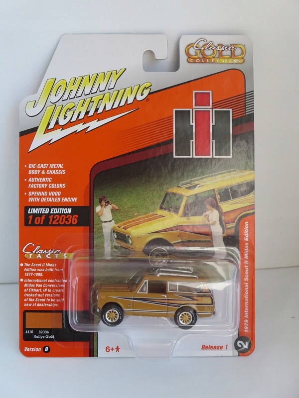 Johnny Lightning 1:64 International Scout Midas go • Cena, Opinie - Allegro