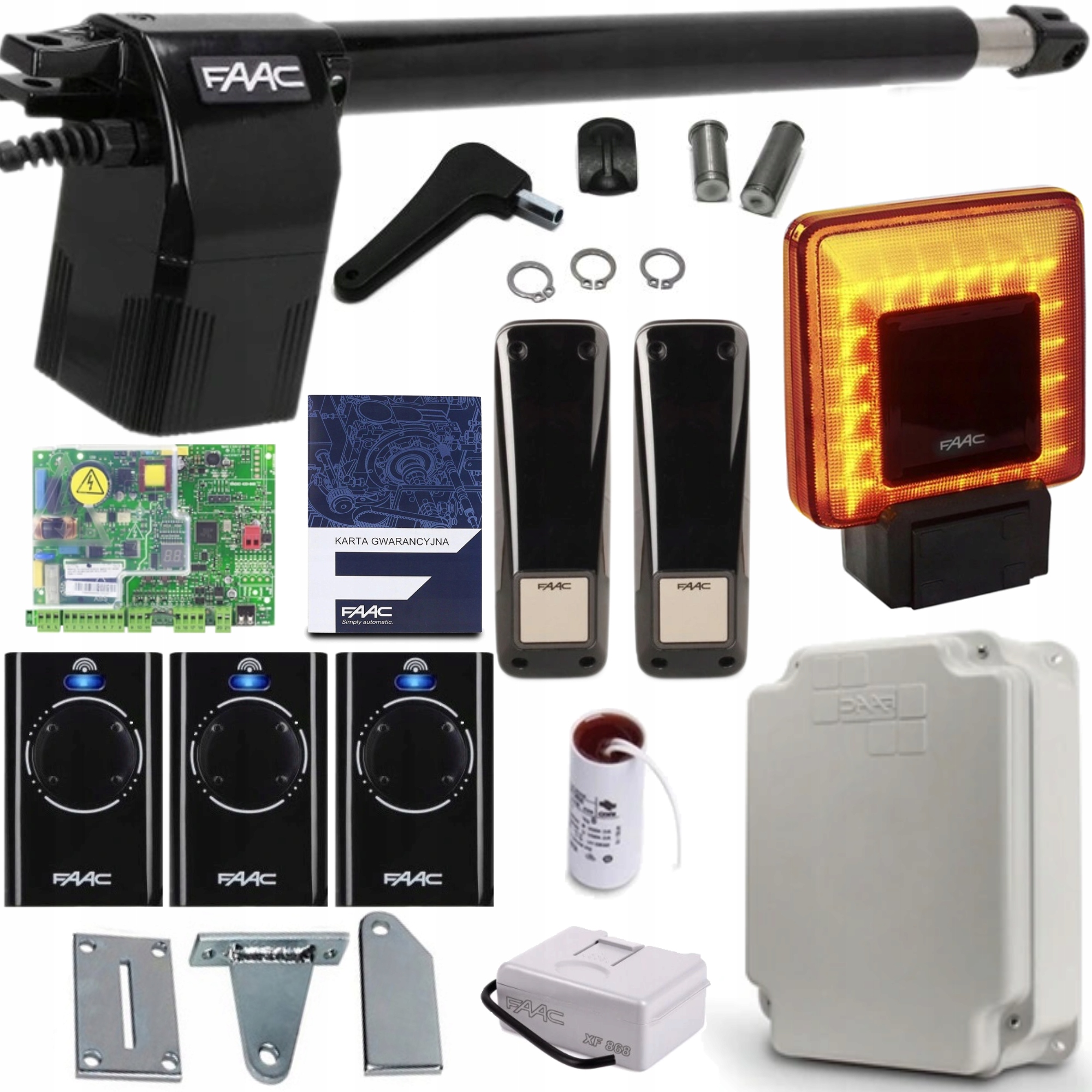 Napęd do bramy jednoskrzydłowej FAAC 414 LONG 4m (8055195028256) • Cena, Opinie • Napędy ...