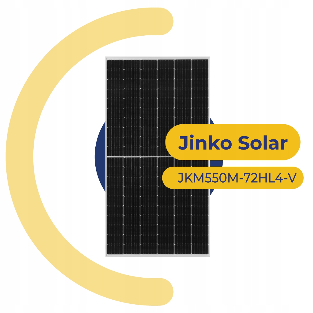 Moduł fotowoltaiczny Jinko Solar JKM550M-72HL4-V 12725228305 - Allegro.pl