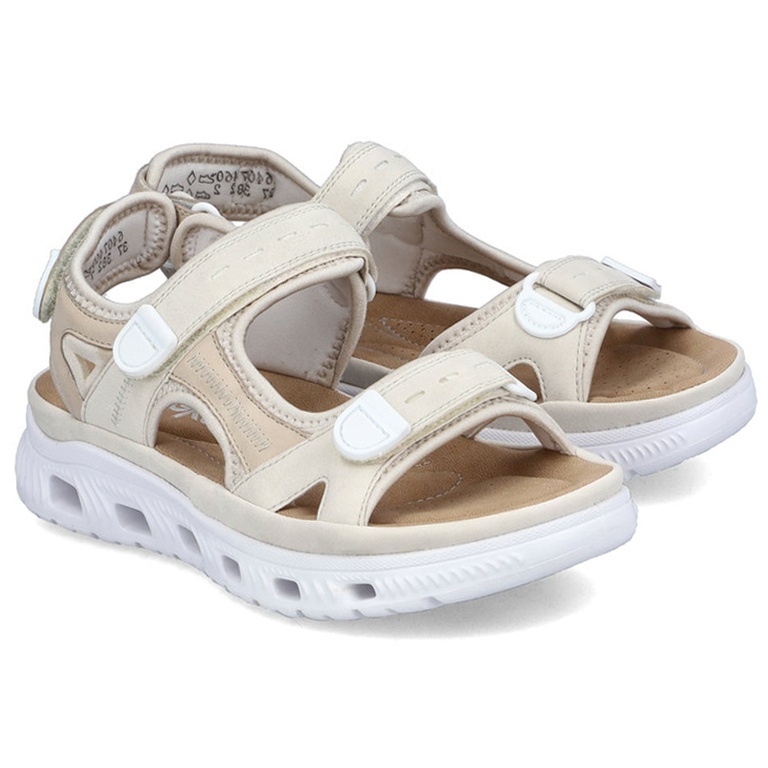 Rieker sandały damskie 64074-60 płaski obcas rozmiar 38 (4061811361533 ...