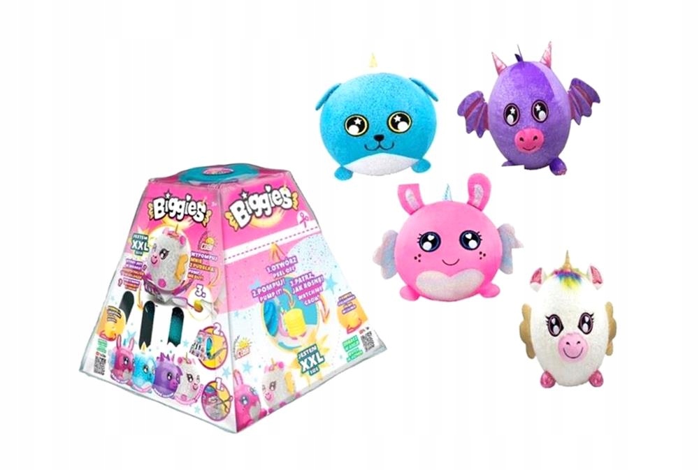 Maskotki do pompowania Cobi Biggies • Cena, Opinie - Allegro