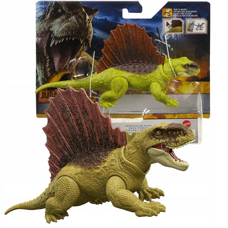 JURASSIC WORLD Dinozaur DIMETRODON HDX27 (194735033942) • Cena, Opinie ...