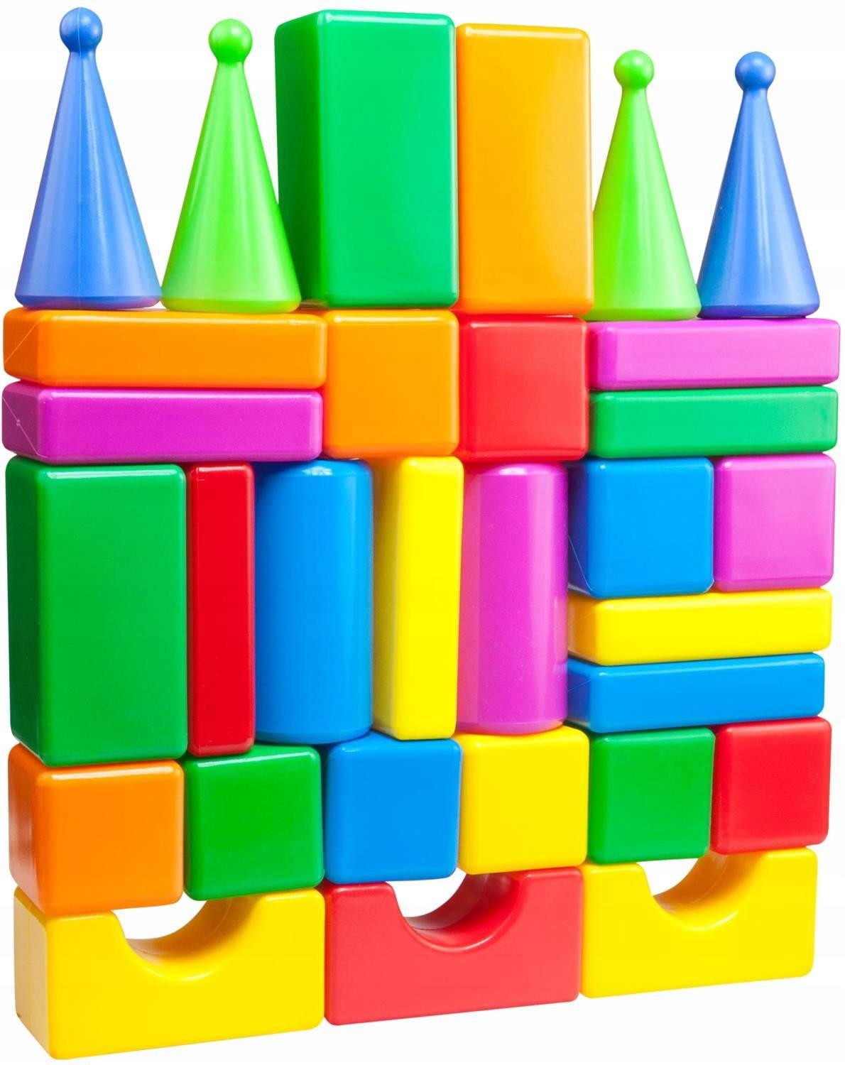 DUŻE KLOCKI KONSTRUKCYJNE DYDAKTYCZNE dmuchane 30e (5907760025111) • Cena, Opinie • Zabawki ...