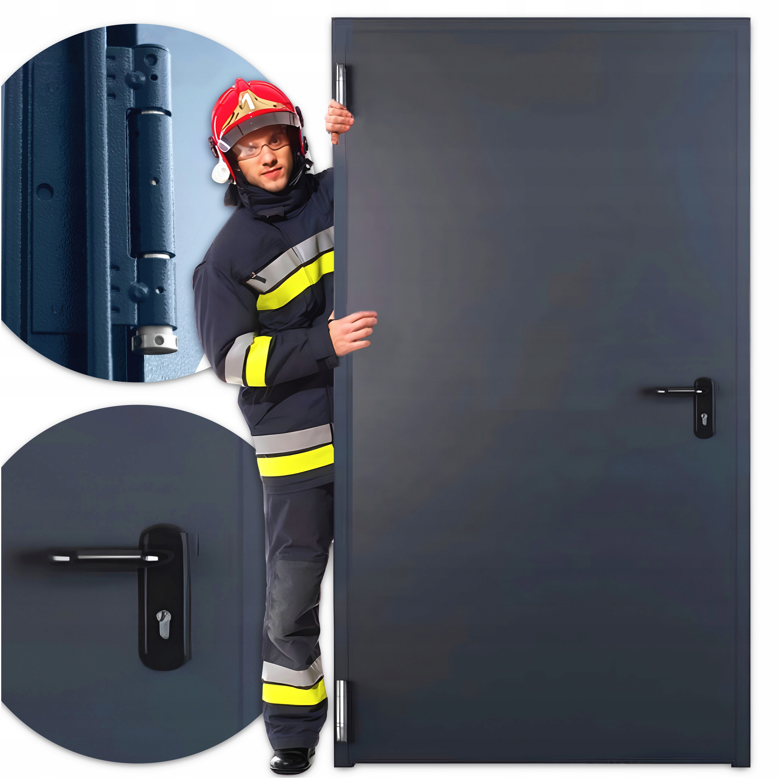 Drzwi Przeciwpożarowe Ei 30 - Niska cena na Allegro