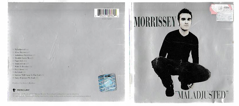 Płyta CD Morrissey - Maladjusted 1997 I Wydanie ...