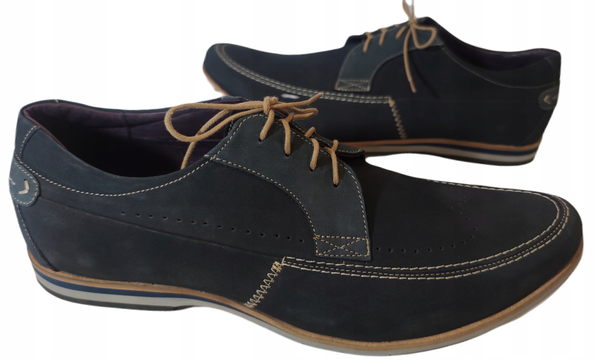 Nubuk bőr félcipő FABER F18 GRANÁT r45, • Ár, Vélemények - Allegro