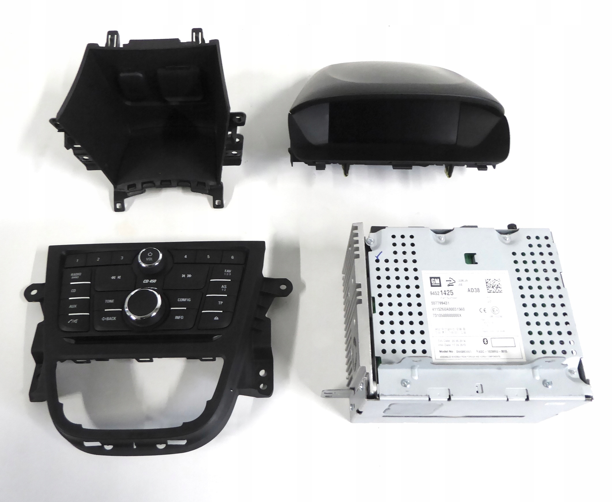 RADIO CD 450 WYŚWIETLACZ PORT USB OPEL MOKKA - Sklep, Opinie, Cena w ...