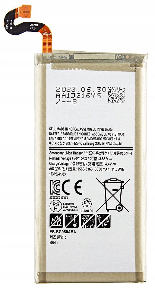 Bateria do Samsung EB-BG950ABE S8 SM-G950F - Sklep, Opinie, Cena w Allegro