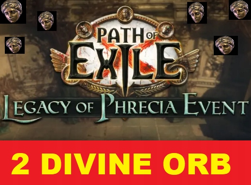 Path of Exile l 2 DIVINE ORB l LEGACY OF PHRECIA l EVENT STANDARD l ORBS - Stan: - Sklepy ...