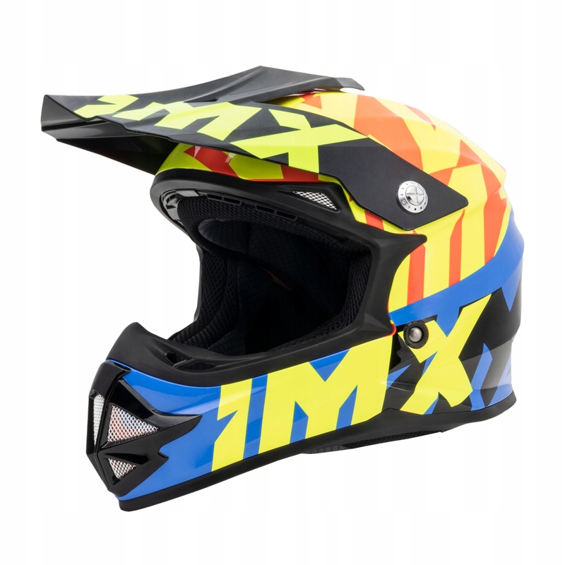 KASK CROSS IMX FMX-01 JUNIOR YELLOW/BLUE/RED YM 3531911_042_YM za 369 ...