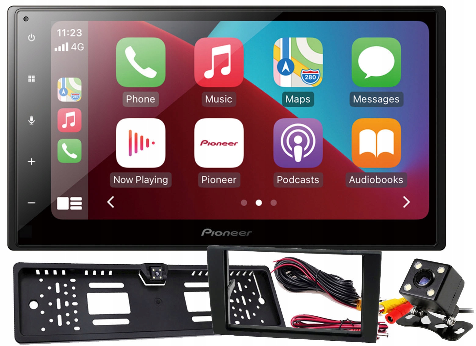 RADIO PIONEER ANDROID AUTO CAR PLAY DAB+ AUDI A4 B6 B7 - Sklep, Opinie ...