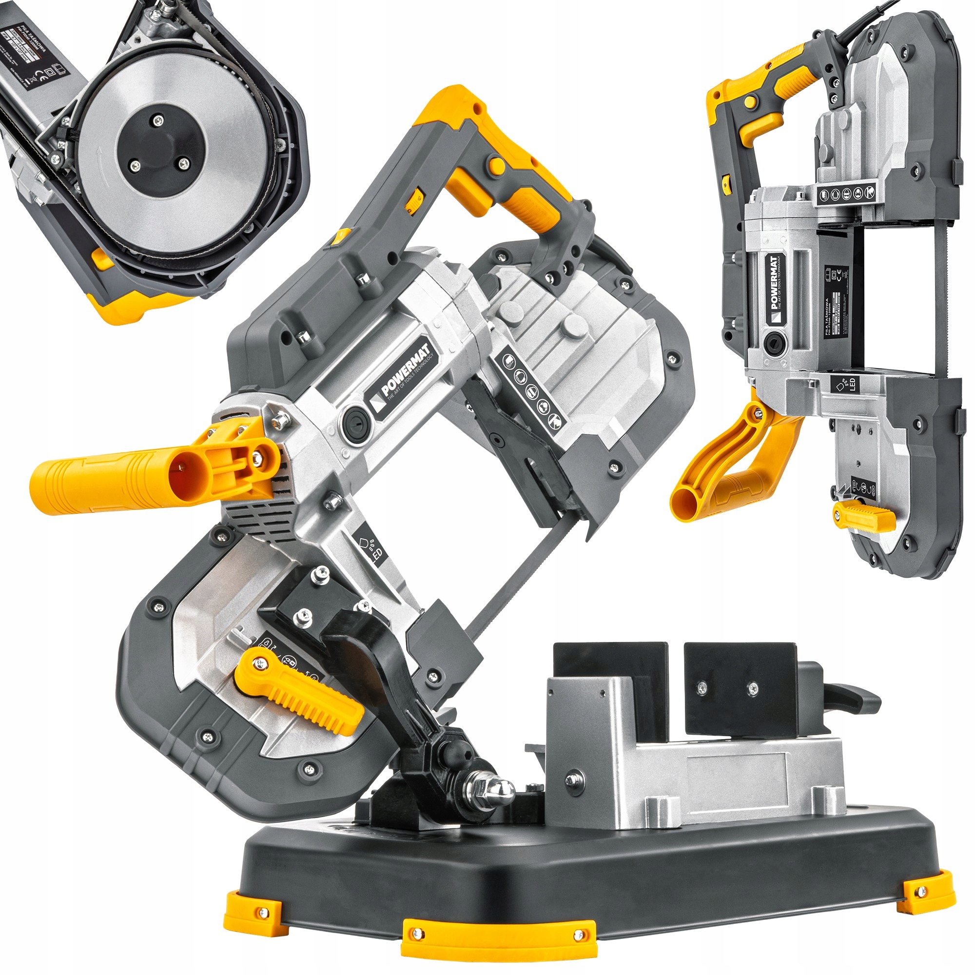 Piła taśmowa Powermat 1200 W (5904067449633) • Cena, Opinie 17748843580 ...