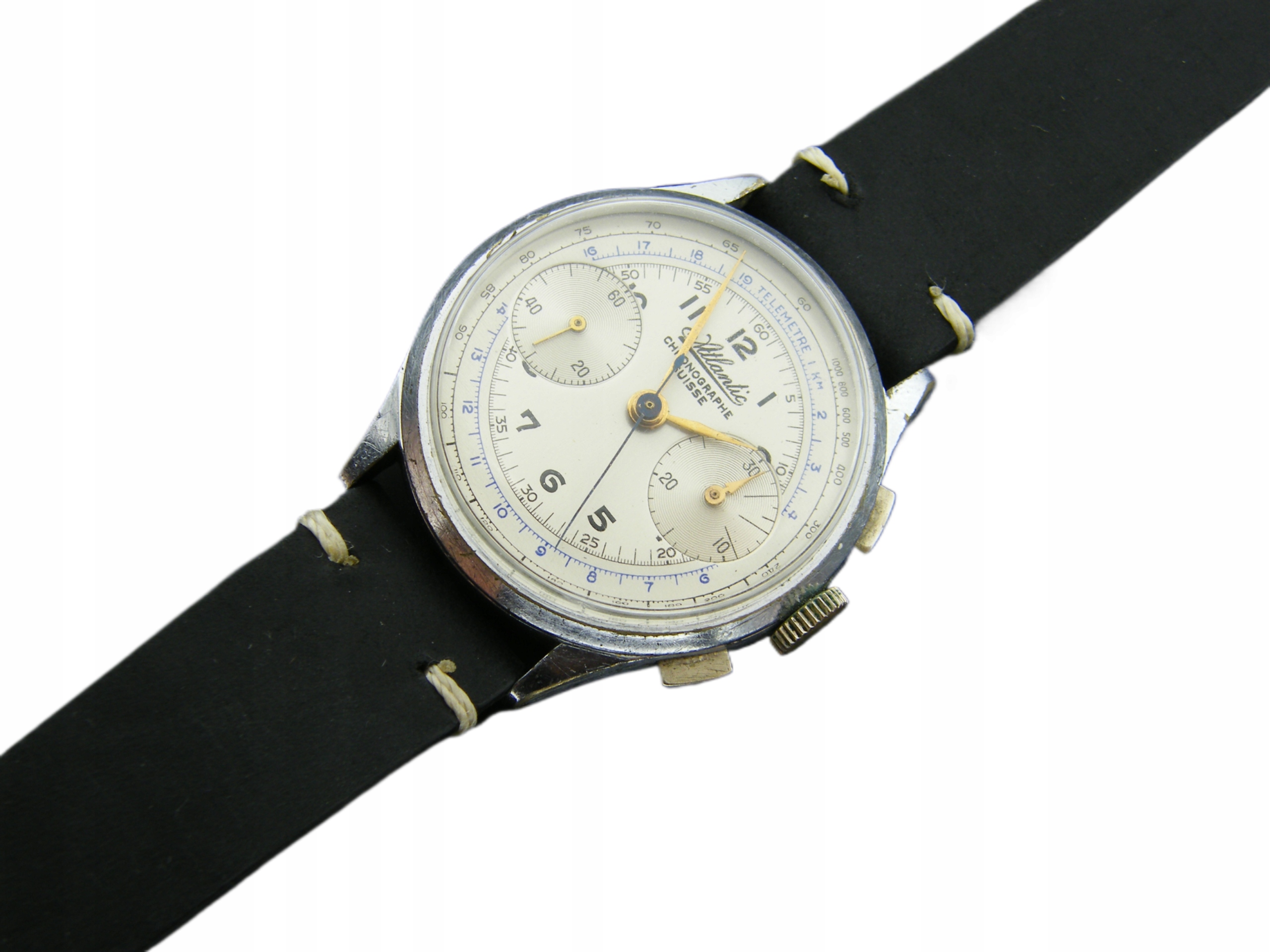 Atlantic Chronograph Vintage Landeron 248 • Cena, Opinie • Naręczne ...