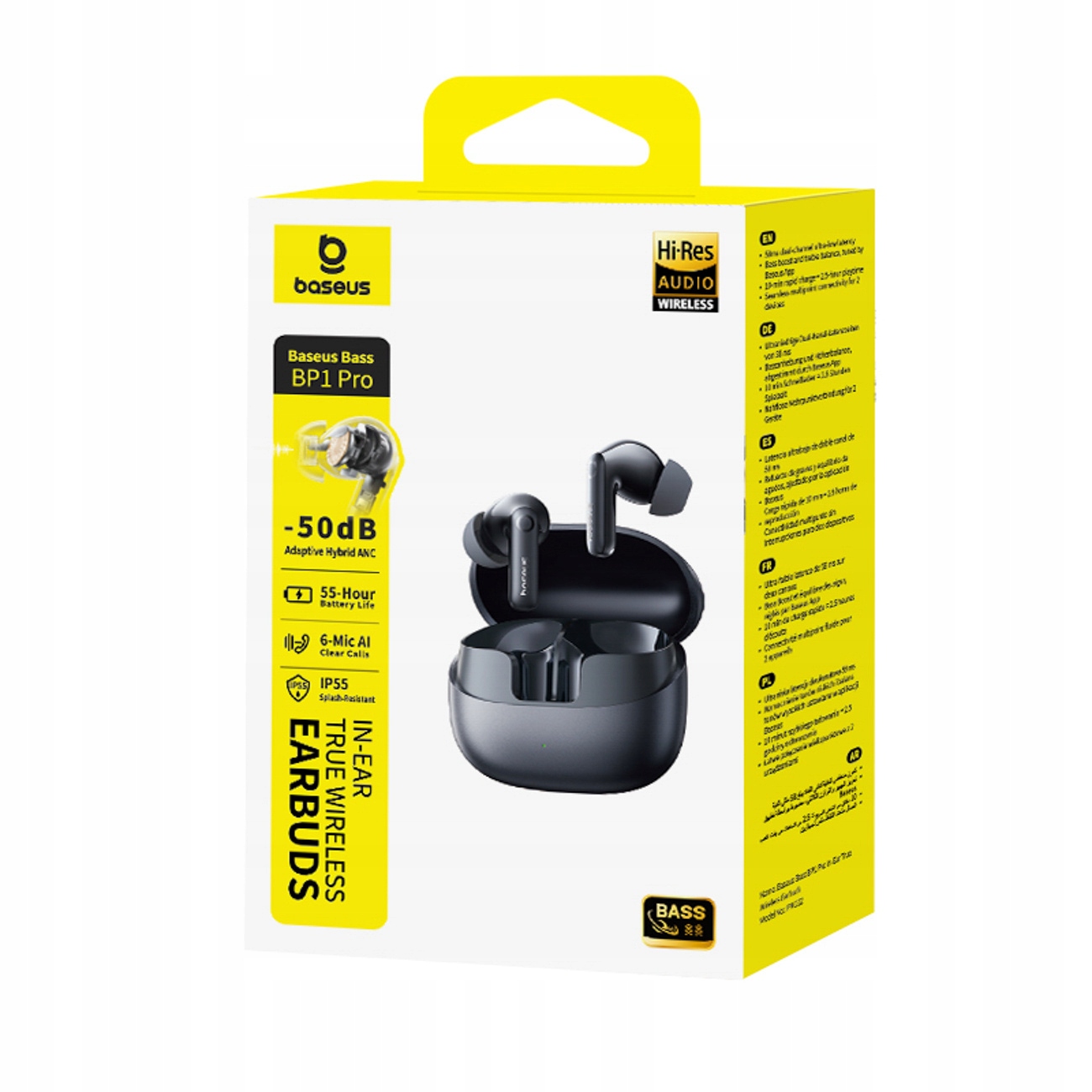 Słuchawki bezprzewodowe dokanałowe Baseus Bass BP1 Pro - Sklep, Opinie ...