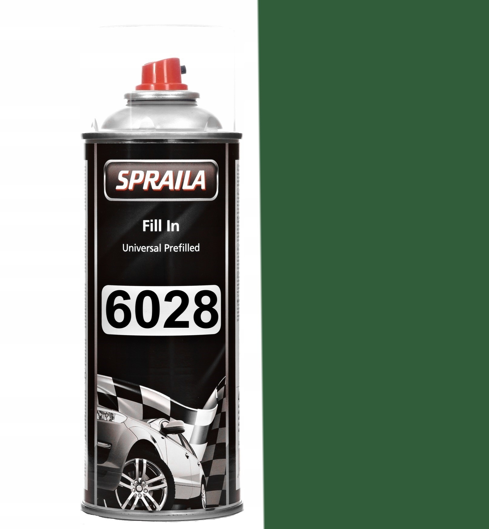 LAKIER FARBA DO KALORYFERÓW RAL 6028 PÓŁMAT SPRAY 400 ML 5906186479478 ...