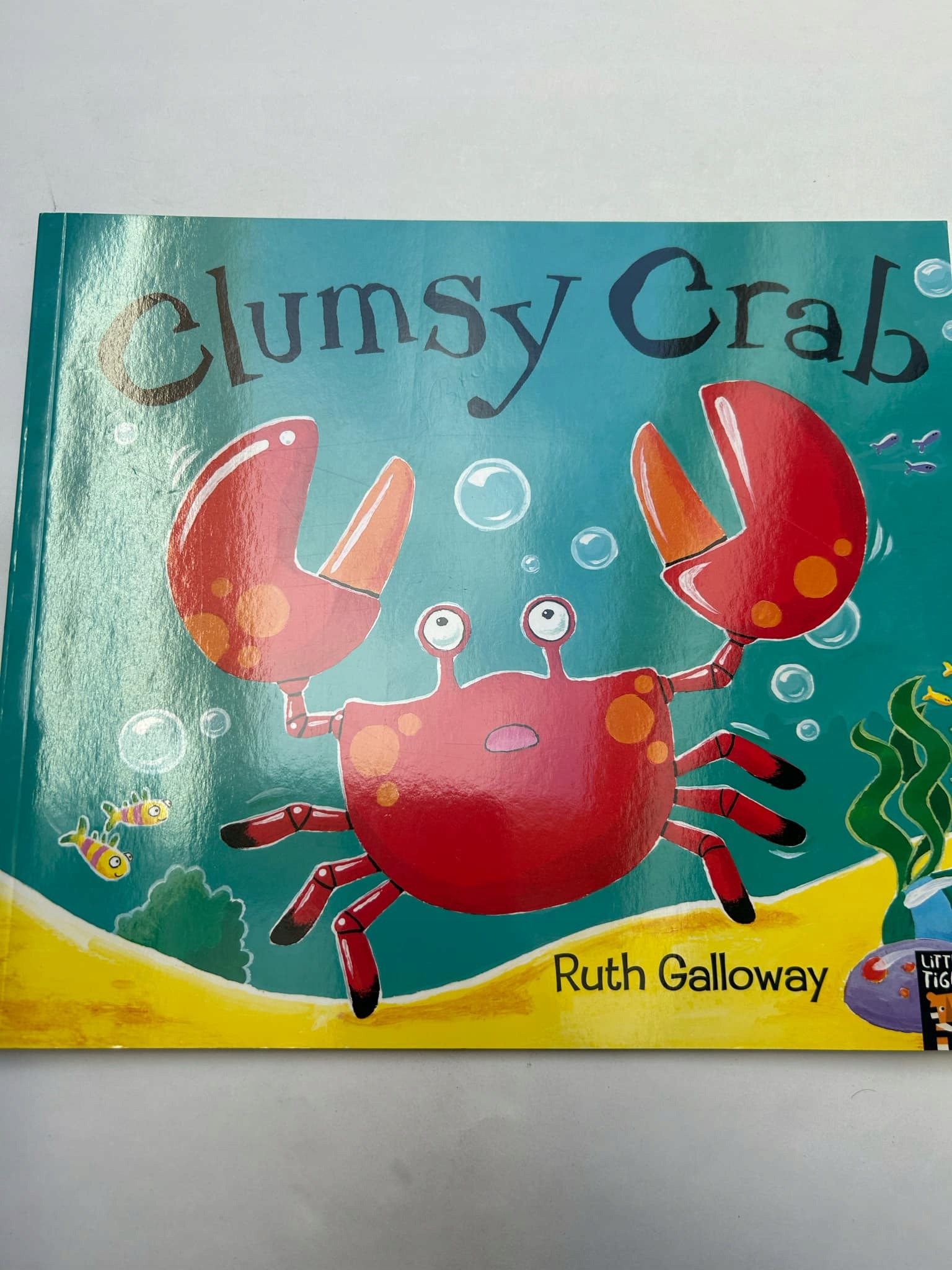 Clumsy Crab Ruth Galloway Książki dla dzieci (17906063633) | Allegro