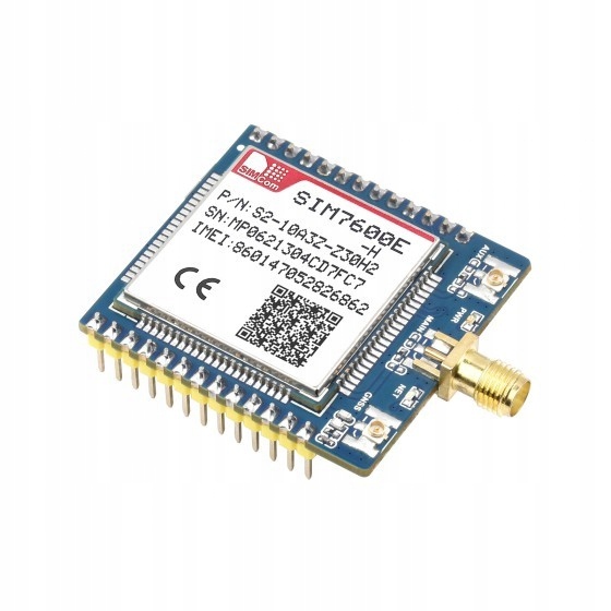 SIM7600E-H 4G Module (B) - moduł GNSS 4G LTE Cat-4 - Sklep, Opinie ...