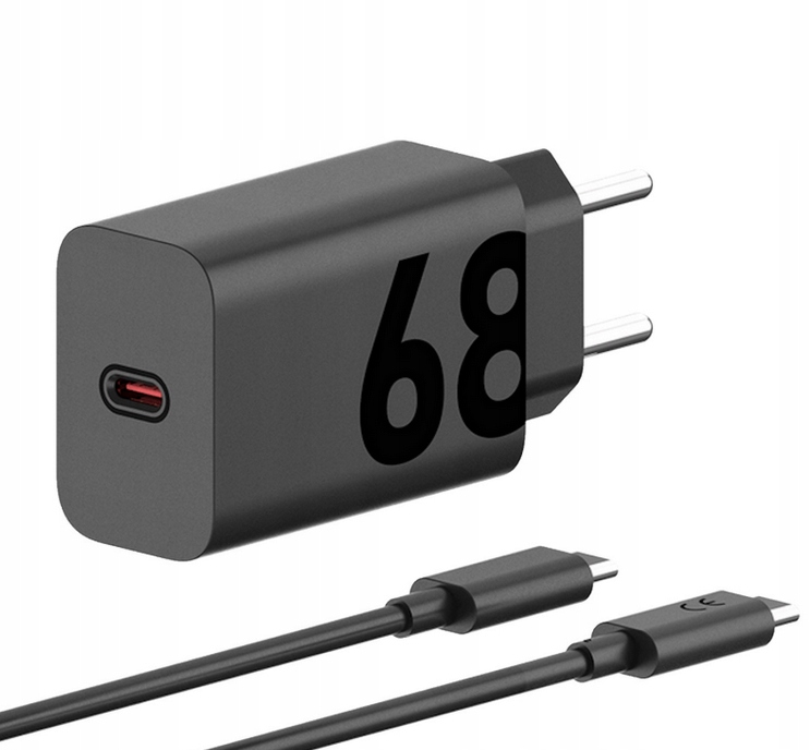 Ładowarka sieciowa z kablem Motorola TurboPower MC-682 68W KABEL USB-C GaN - Sklep, Opinie, Cena ...