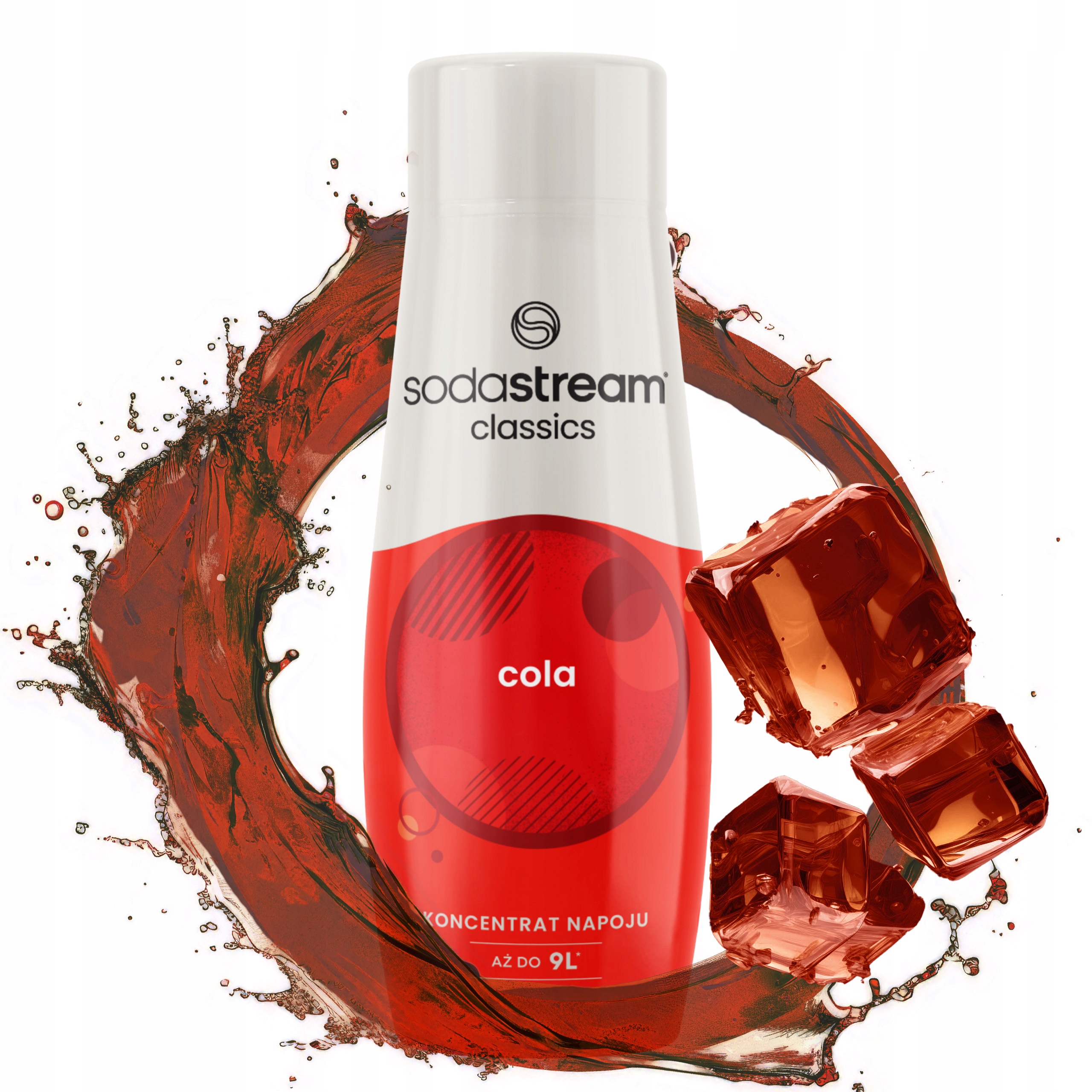 Syrop koncentrat do wody SodaStream Cola 440 ml • Cena, Opinie - Allegro