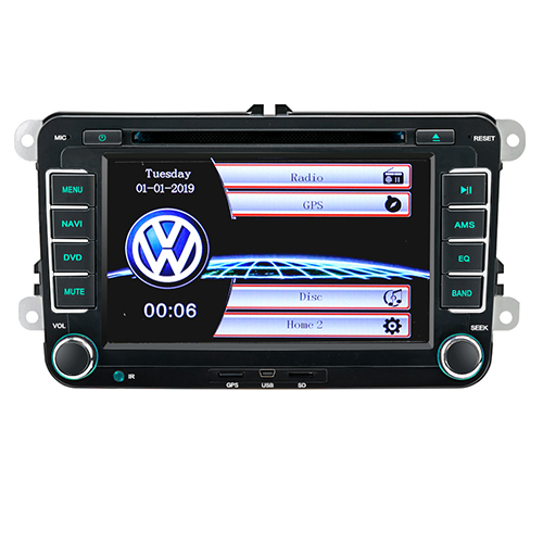 RADIO NAWIGACJA 2DIN DVD VW PASSAT B6 B7 GOLF LEON - Sklep, Opinie, Cena w Allegro.pl