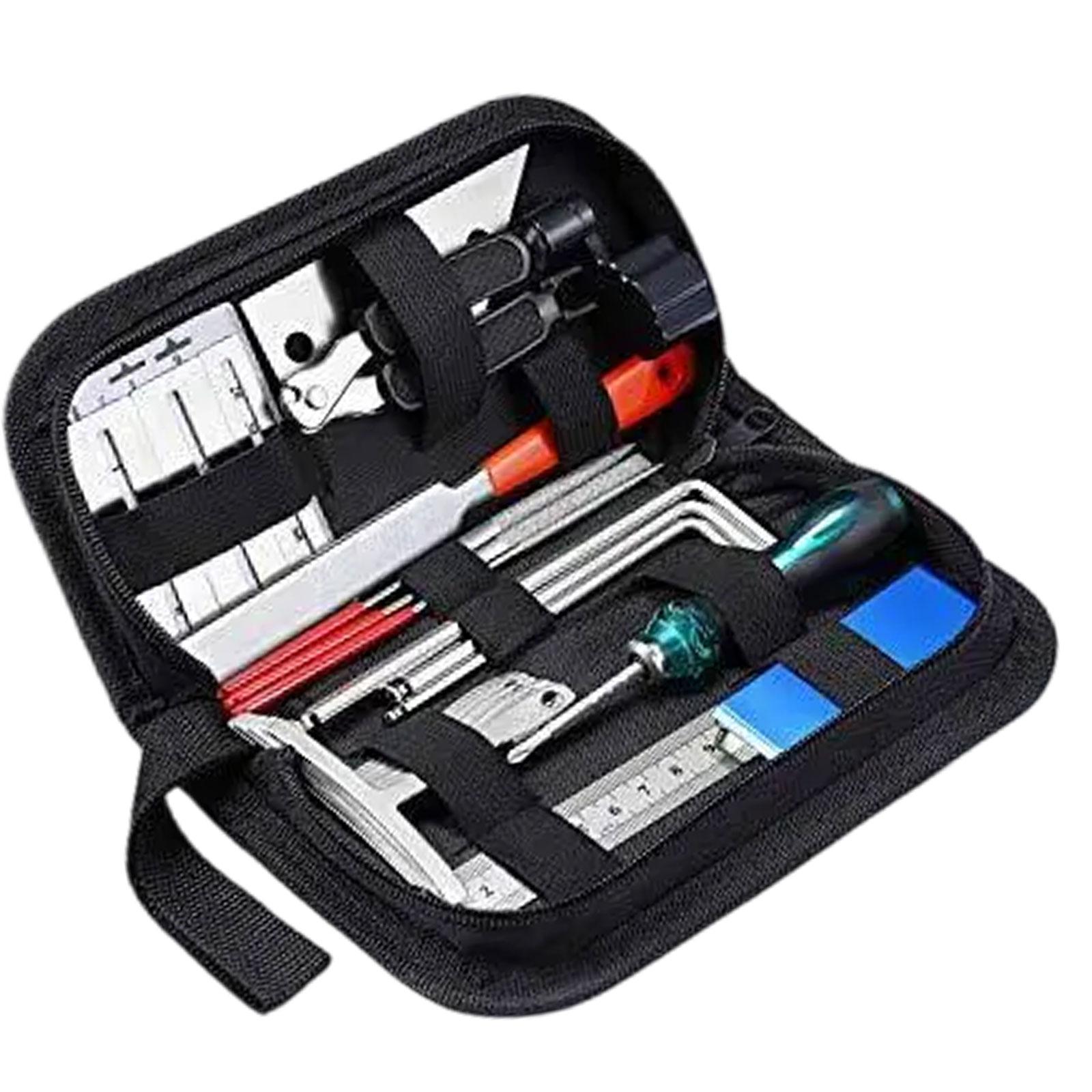 25Pcs Guitar Repairing Tool Kit Guitar String Tool with Carry Bag for • Cena, Opinie - Allegro