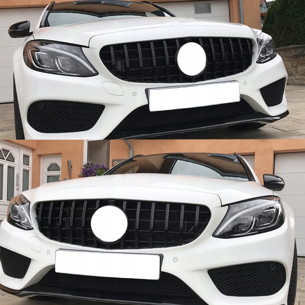 GRILL ATRAPA MERCEDES W205 AMG PANAMERICANA CZARNY KAMEX-GRILL ATRAPA ...