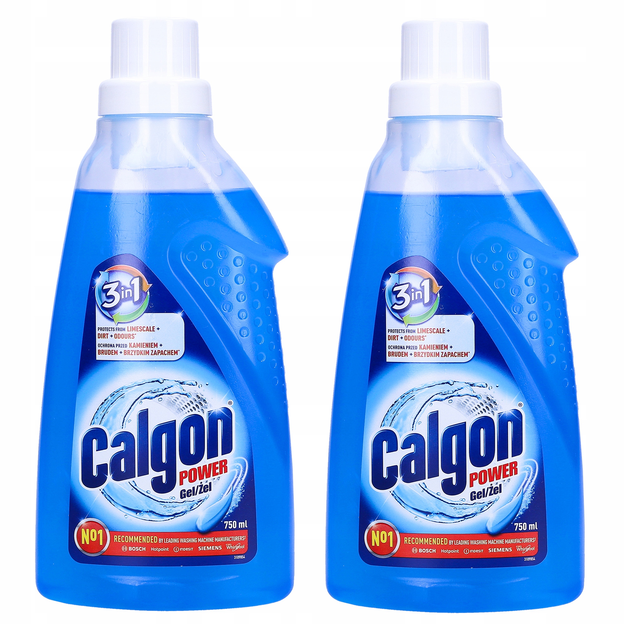 Calgon Odkamieniacz do pralki w żelu 2x 750 ml 12925151142 - Allegro.pl