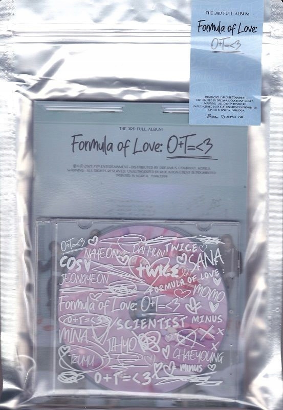 TWICE - FORMULA OF LOVE - RESULT FILE VER. 15447266447 - Sklepy, Opinie ...