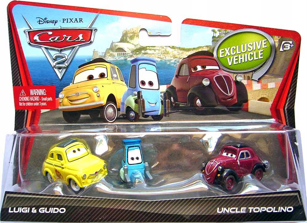 MATTEL CARS AUTÓK LUIGI ÉS GUIDO A 95-ÖS VERSENYCSAPATBÓL, UNCLE ...